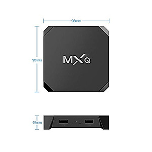 MXQ Android 7.1 TV Box Media Player Amlogic S905W Quard-core 1G+8G WiFi Ultra HD 4Kx2K up to 30fps 2.4GHz Smart OTT TV Box Vedio Player for Home Entertainment