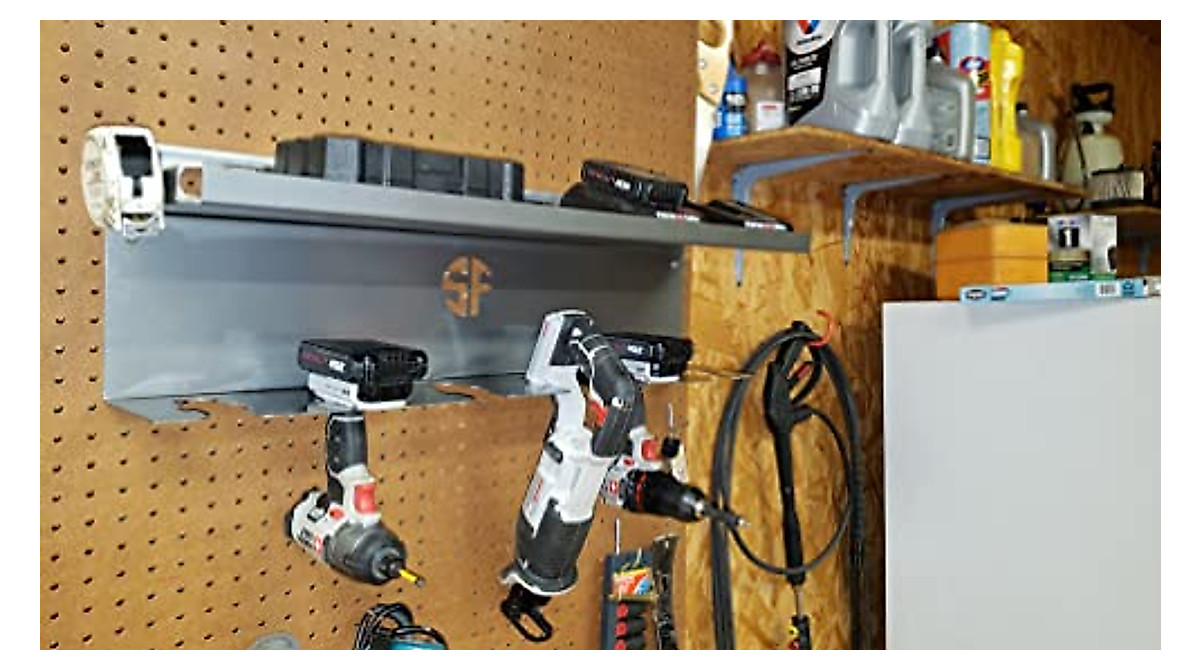 Speed Fabrication 6-Slot Tool Holder for Garage & Workbench