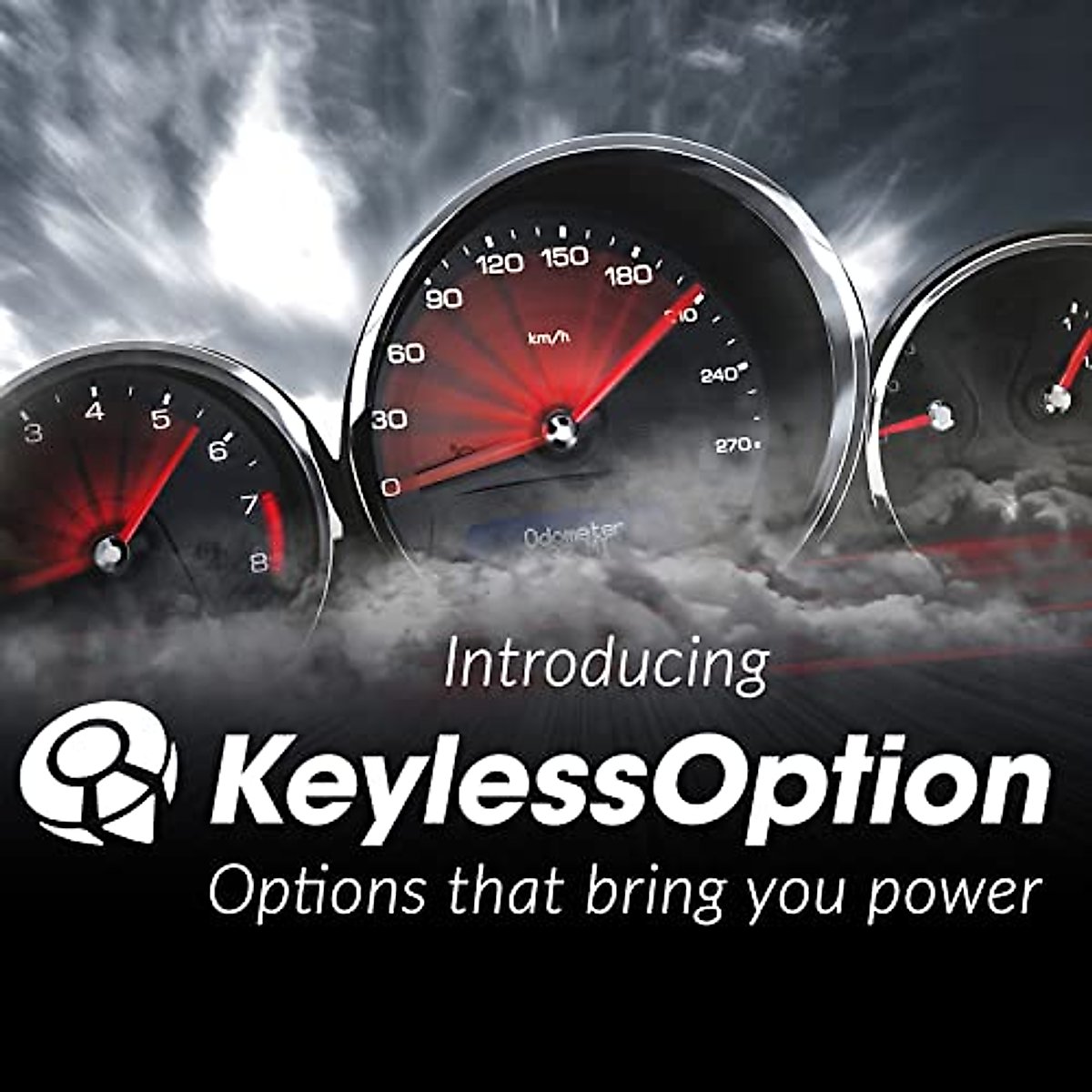 KeylessOption Keyless Entry Remote Control Car Key Fob Replacement for 22733524 with Key