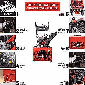 Craftsman CMXGZAM241056 Snow Blower Shear Pins, Brown