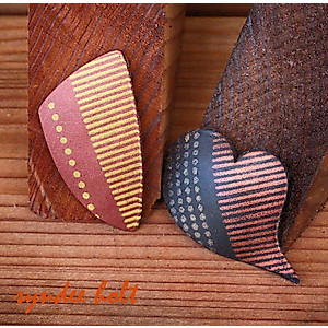 CreateAlong Syn's #14 Stripes and Dots Geometric Silkscreen for Crafting Polymer Clay + Mixed Media