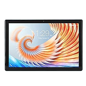 Gaming Tablet, 10.1 Inch FHD HD Tablet 2 Card Slots Dual Camera 8GB RAM 256GB ROM for Business (US Plug)