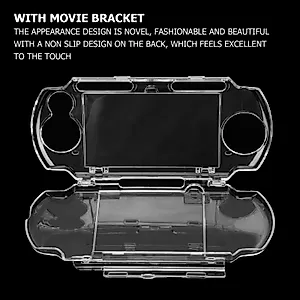 Stylish Shockproof Transparent Protective Case with Movie Bracket for 3000, Prevent Slipping