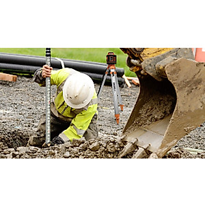 Johnson Level & Tool 99-027K Self-Leveling Rotary Laser System, 8.75", Red, 1 Kit