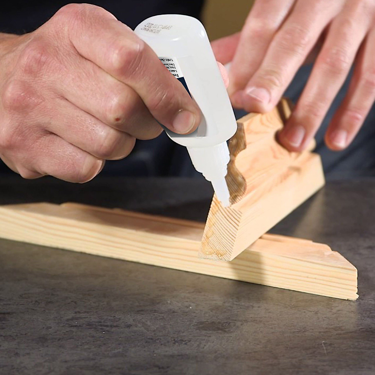 Kraken Bond Wow! Super Crazy Glue Clear - (2x3.5 oz) Strong Cyanoacrylate (CA) Glue for Plastic, Metal, Wood, PVC, Fast Curing Epoxy Adhesive | 2 Pack