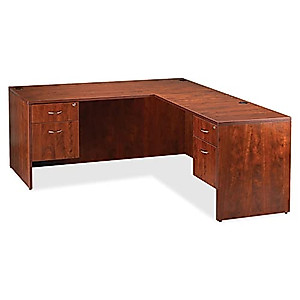 Lorell Desk Shell, 72 by 36 by 29-1/2-Inch, Cherry