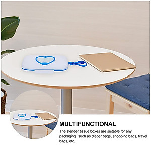 2pcs On- The- Go Wipes Dispenser Baby Wipe Dispenser Reusable Portable Wipe Holder Baby Wipes Container Travel Refillable Pouch