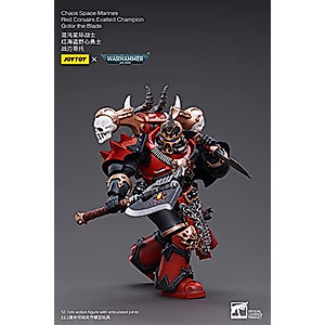 JoyToy Warhammer 40k: Chaos Space Red Corsairs Champ Gotor 1:18 Action Figure