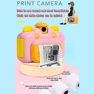 certainPL Kids Printer Camera,2.4-inch Selfie Camera Printing 1200 mAh HD IPS Screen Digital Toy Camera for Toddlers Childrens Boys Girls Christmas Birthday Gifts (Blue)