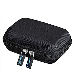 Anleo Travel Case for Mattel UNO Classic Card Game(Only Case) (Black)