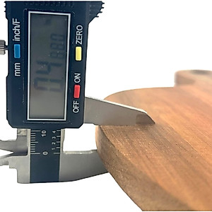 (Set of 6) 10.5" Apple Shaped Bulk Plain Acacia Cutting Board with Handle | For Customized, Personalized Engraving Purpose | Wholesale Premium Acacia Board (10.5" Apple)