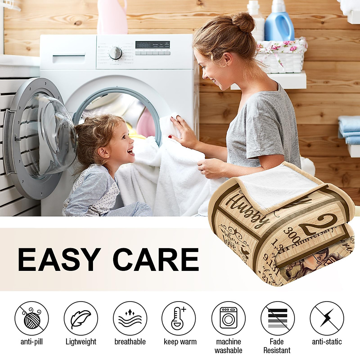 AKLSNDLKA 25th Anniversary Blanket Gifts,25th Silver Anniversary Wedding Gifts for Couple,Gifts for 25th Anniversary, 25 Year Anniversary Wedding Gifts,25th Anniversary Decorations Blanket