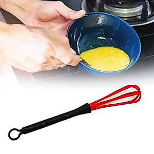7'' Manual Egg Beater Kitchen Hand Mixer Milk Egg Whisk Utensils For Blending Whisking Beating Stirring Baking Hand Blender
