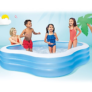Intex 57495EP 90" X 90" X 22" Swim Center Family Pool Assorted Colors