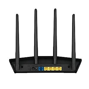 ASUS AX3000 WiFi 6 Router (RT-AX57) - Dual Band Gigabit Wireless Internet Router, Gaming & Streaming, AiMesh Compatible, Included Lifetime Internet Security, Parental Control, MU-MIMO, OFDMA