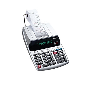 Canon Office Products 2198C001 Canon MP11DX-2 Desktop Printing Calculator with Currency Conversion, Clock and Calendar