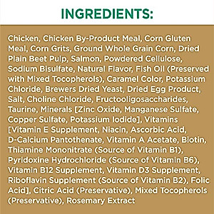 Iams Proactive Health Long Hair Care Adult Dry Cat Food with Real Chicken, 15 lb. Bag