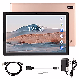 Tablet PC, 10.1in HD Tablet 4G Calling Dual Cameras for Gaming (US Plug)