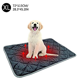 Non-Electric Pet Warming Pad, Pet Blanket Thermal Cat and Dog Warming Bed Mat for Cats Dogs and Kittens for Outdoor Indoor