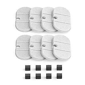 PETLIBRO 8 Packs Replacement Filters for Capsule Cat Water Fountain PLWF002, 4 Months Set of Replacement Filters for Ultra Quiet Pet Water Fountain