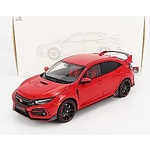 LCD MODELS 1/18 Civic Type-R (FK8) 2020 Red LCD18005B-RE