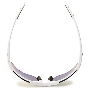 Rawlings Boys' Ry103 semi Rimless Sunglasses, White, 91 mm