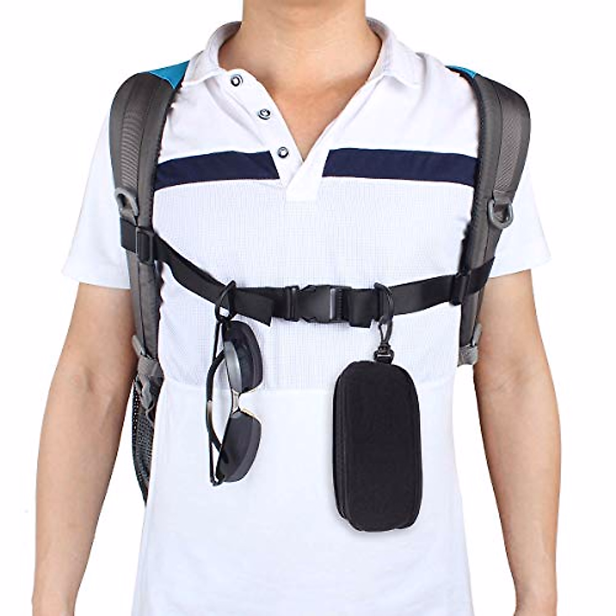 3 Pack Adjustable Backpack Chest Straps - Hiking