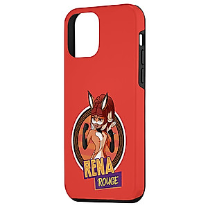 iPhone 12 mini Miraculous Collection Rena Rouge Badge Case