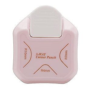 MyArTool 3 Way Corner Rounder Punch, 4mm, 7mm, 10mm 3 in 1 Corner Cutter for Card Making, Laminate, Cardstock, Scrapbooking and Paper Crafts, Business Cards