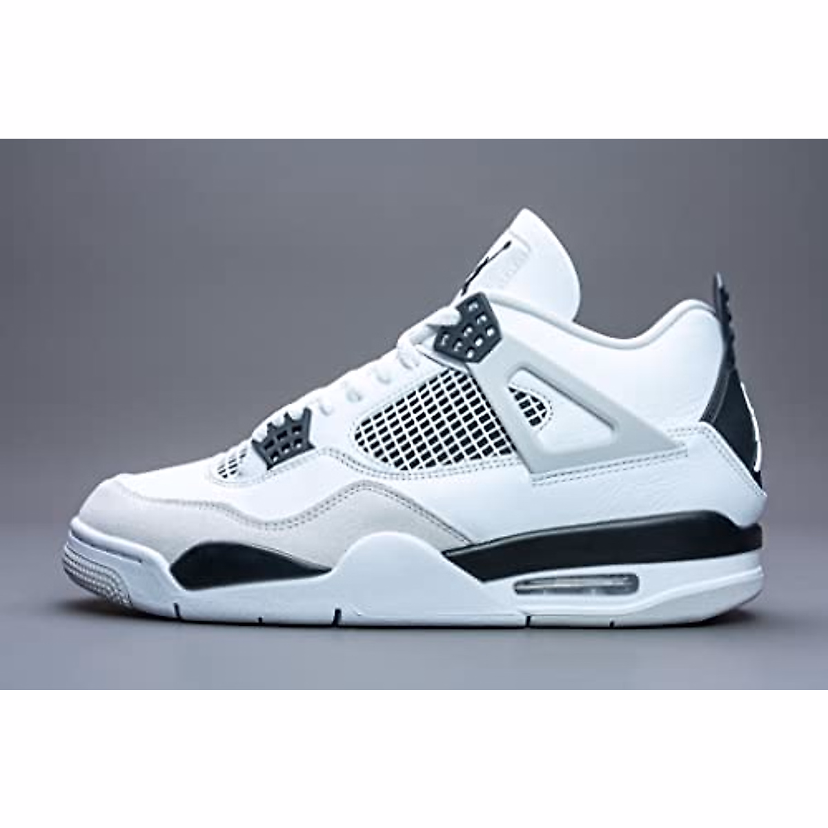 Jordan Preschool Air 4 Retro PS BQ7669 111 Military Black - Size 1Y