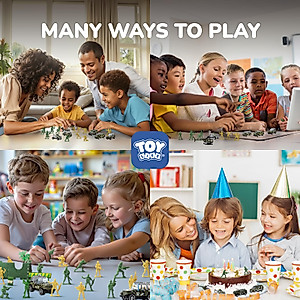 TOY Life Army Men, Army Toys, Plastic Army Men Action Figures, Toy Soldiers for Boys, Military Toys, Green Army Men Playset, Toy Helicopter, Soldier Toys, Army Guys, Army Action Figures, Toy Army Men