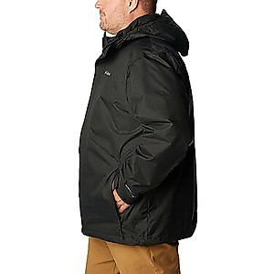 Columbia Men's Tunnel Falls Interchange Jacket, Black, Large
