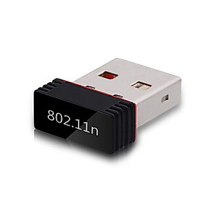 Zibo Mini USB Wifi Wireless Adapter, 150Mbps, Supports Windows XP, Vista, 7, 8 and Linux