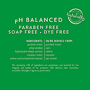 TropiClean Hypoallergenic Waterless Dog Shampoo | Dry Shampoo for Dogs With Sensitive Skin | Natural Dog Shampoo Derived from Natural Ingredients | Cat Friendly | Made in the USA | 7.4 oz