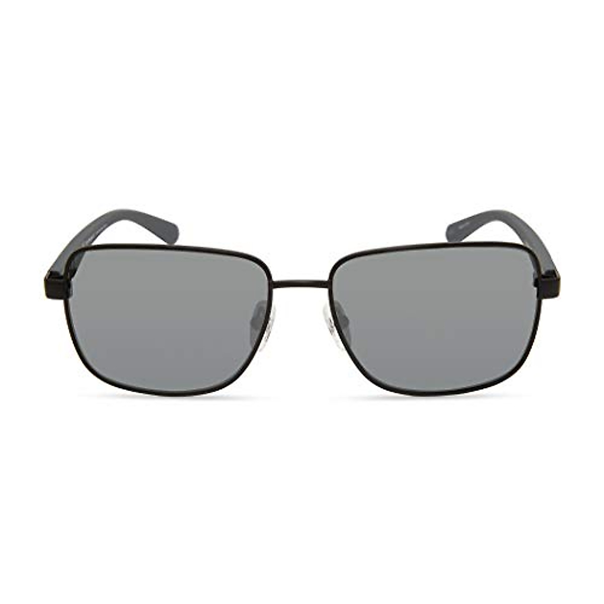 Timberland Men's TBA9263 Polarized Rectangular Sunglasses, Matte Black, 58mm