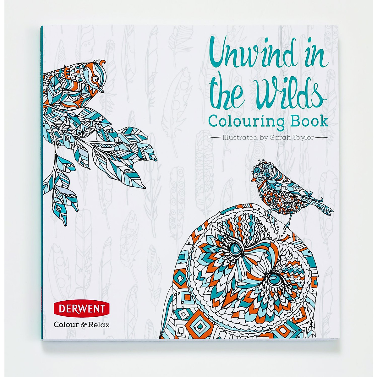 Adult Coloring Book and Coloursoft Colored Pencils: Color and Relax - Unwind in the Wilds by Derwent (2302339)