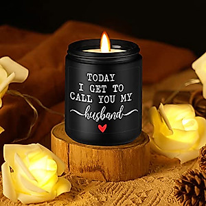 Fairy's Gift Wedding Day Candle - to My Husband on Our Wedding Day, Fiance Gifts for Him - Future Husband Gifts, Funny Groom Gifts - Groom Gifts from Bride on Wedding Day, Gifts for Hubby Husband