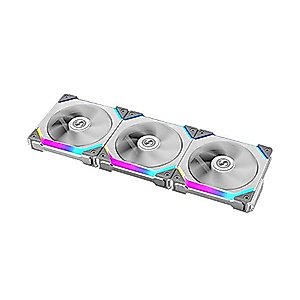 Lian Li UNI FAN SL120 3 Pack White - with Controller (ARGB 120mm LED PWM Daisy-Chain)