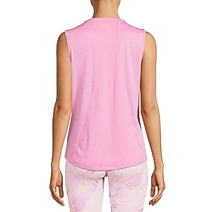 Avia Women's Sleeveless Performance Tank (Medium, Pink), 8-10