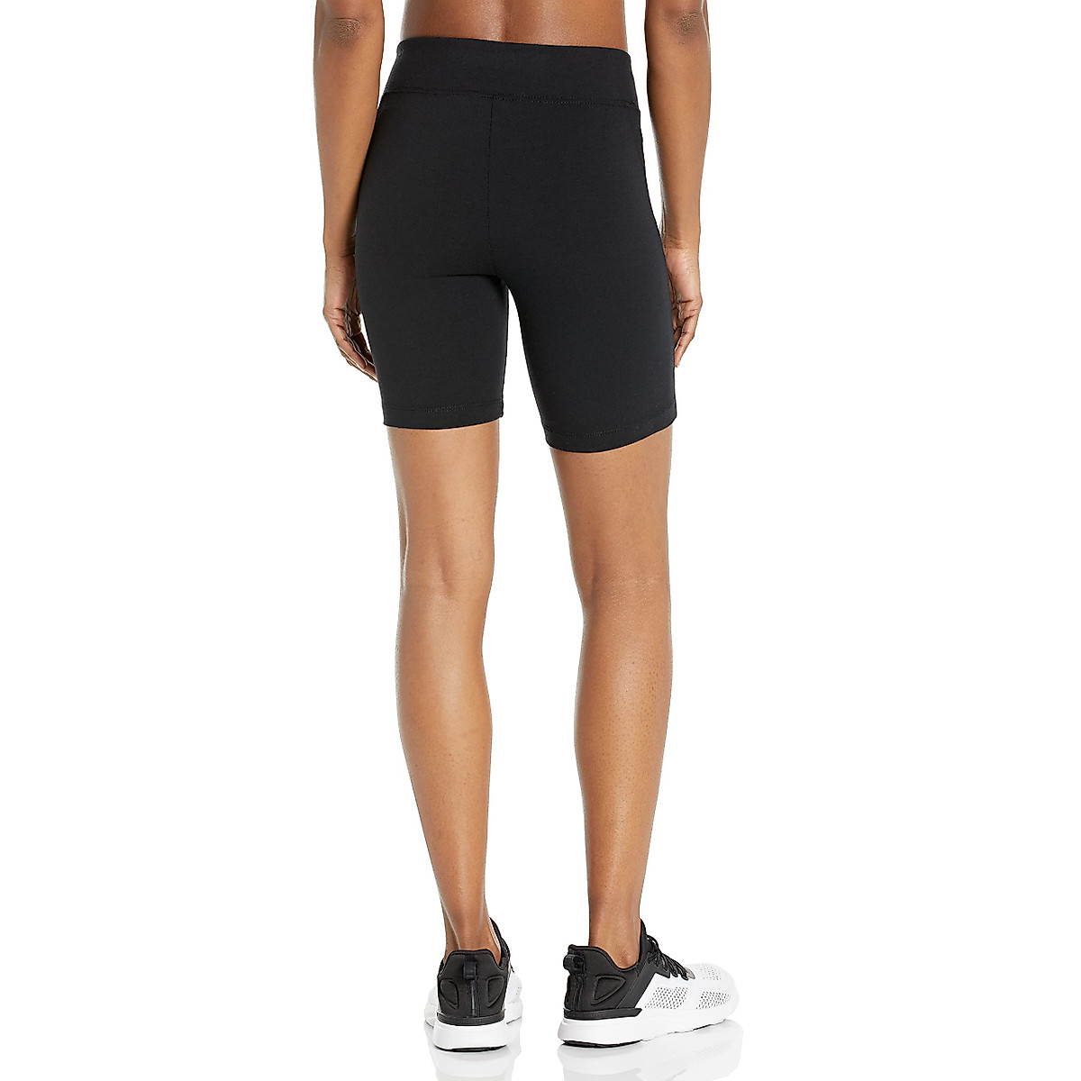 Danskin Women's Essentials Seven Inch Bike Short, Black, Large