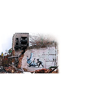 UKRPOSHTA"ПТН ПНХ! (FCK PTN!)" by Banksy Ukrainian Stamp Set - 6X Stamps, 1x Postcard, 1x Envelope