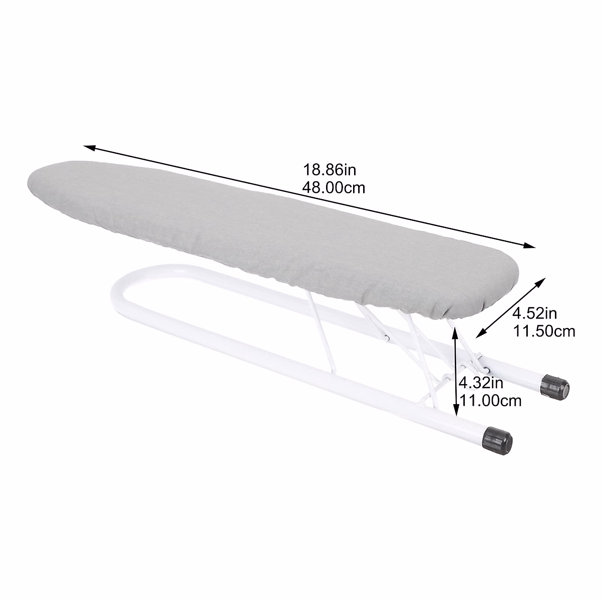 Zerodeko Ironing Board Foldable Ironing Resist Ironing Mat Ironing Pad Felt Iron Padding Cover Mini Tools Iron Board Foldable Home Tools Foldable Iron Board Sleeve Cotton Travel Portable