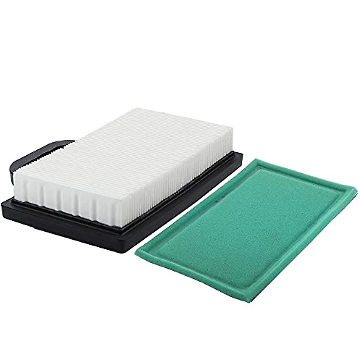 Hipa 698754 273638 Air Filter 691035 Fuel Filter 696854 Oil Filter Spark Plug for Intek Extended Life Series V-Twin 18-26 HP Lawn Mower 499486 499486S 273638