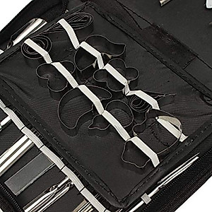 Agile-Shop Culinary Carving Tool Set Fruit Vegetable Food Garnishing / Cutting / Slicing Garnish Tools Kit (46 pcs)