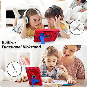 Grifobes for iPad Mini 5/4 Case 2019/2015, Heavy Duty Shockproof Cover with Stand for iPad Mini 5th / 4th Generation 7.9 inch for Kids Boys
