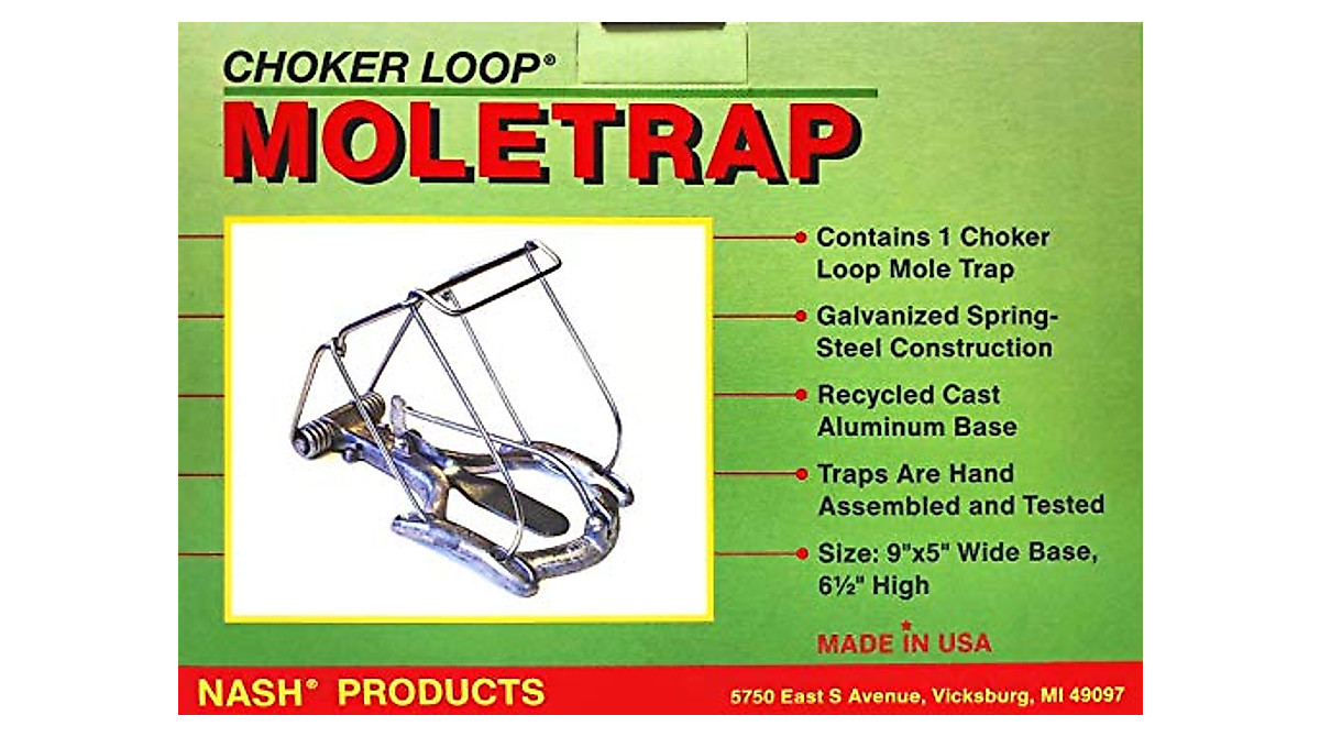 Nash Choker Loop Mole Trap - Safe & Effective Solution