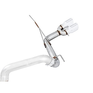 AWE Tuning Ford Focus ST Track Edition Cat-back Exhaust - Chrome Silver Tips