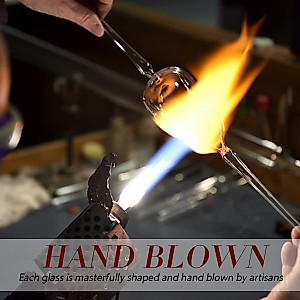 Chouggo Set of 6 Martini Glasses, Act Deco 7Oz Crystal Coupe Glass with Unique Convex Bottom, Elegant Hand Blown Cocktail Glasses for Bar, Martini, Cosmopolitan, Manhattan, Gimlet, Pisco Sour