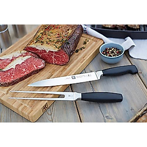 Zwilling 31072-181-0 Carving fork, Silver/Black