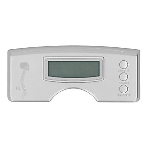 Electronic Scoliometer, High Accuracy Easy Operation 0 to 30 Degree Scoliosis Meter Portable Compact Size with Storage Bag for Hospital